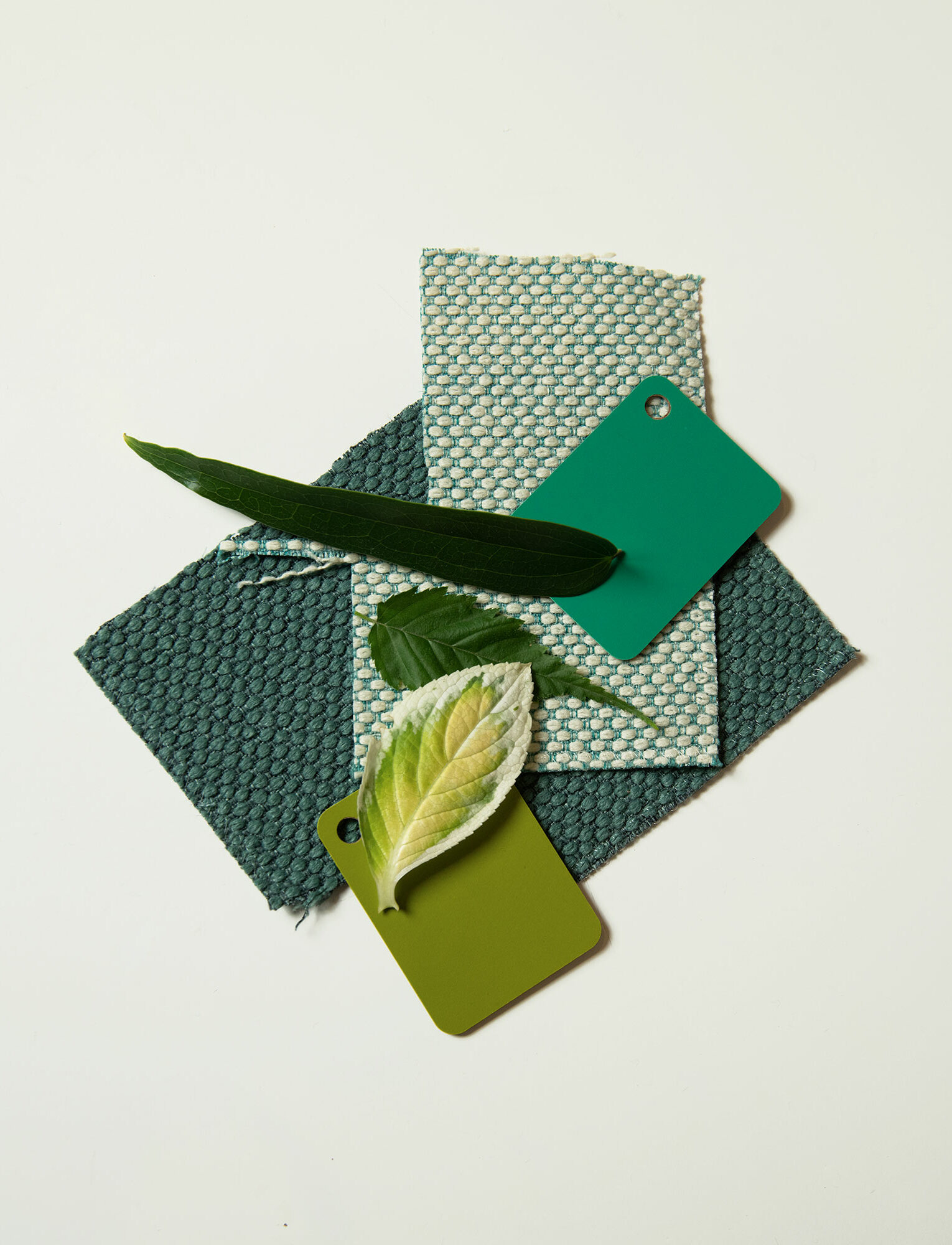 Colour research. Green palette - Abet Laminati